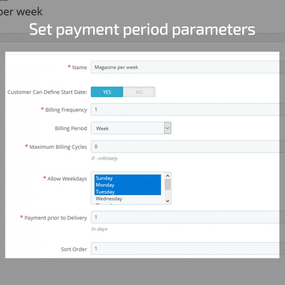 Recurring Payments and Subscriptions - PrestaShop Addons Recurring Payments and Subscriptions - PrestaShop Addons